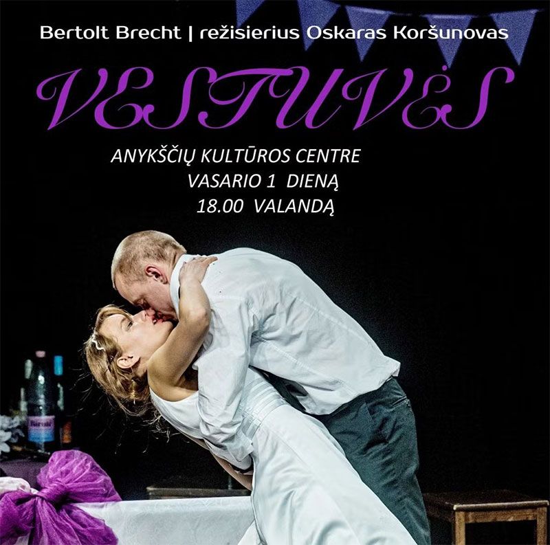 2024 02 01 - Spektaklis „Vestuvės“ / OKT / Vilniaus miesto teatras ...